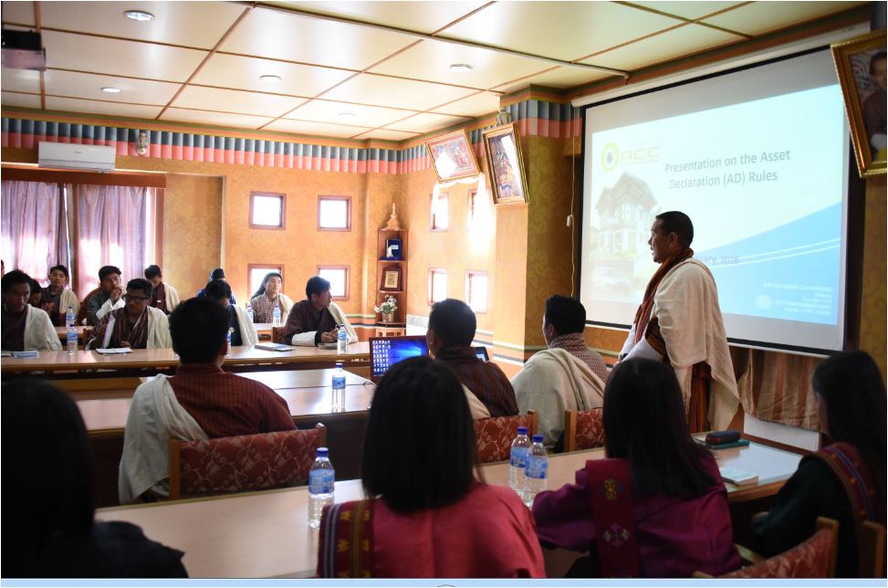 Sensitization on the revised Asset Declaration Rules – Anti-Corruption ...