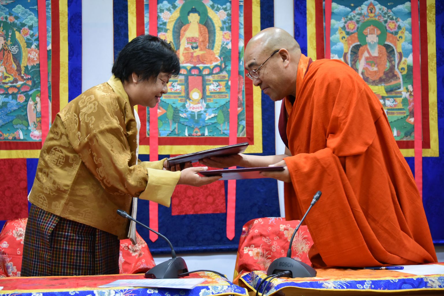 Forging linkage with the Institute of Science of Mind of Zhung ...