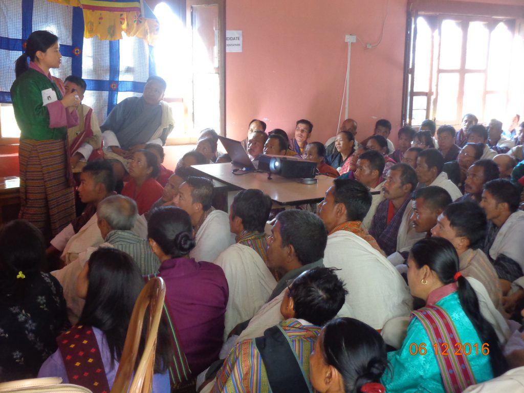 Advocacy and Awareness Program in Samtse Dzongkhag: Towards building ...